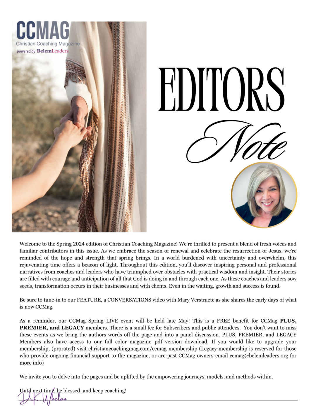 Christian Coaching Magazine - a resource for coaches and coaching ...